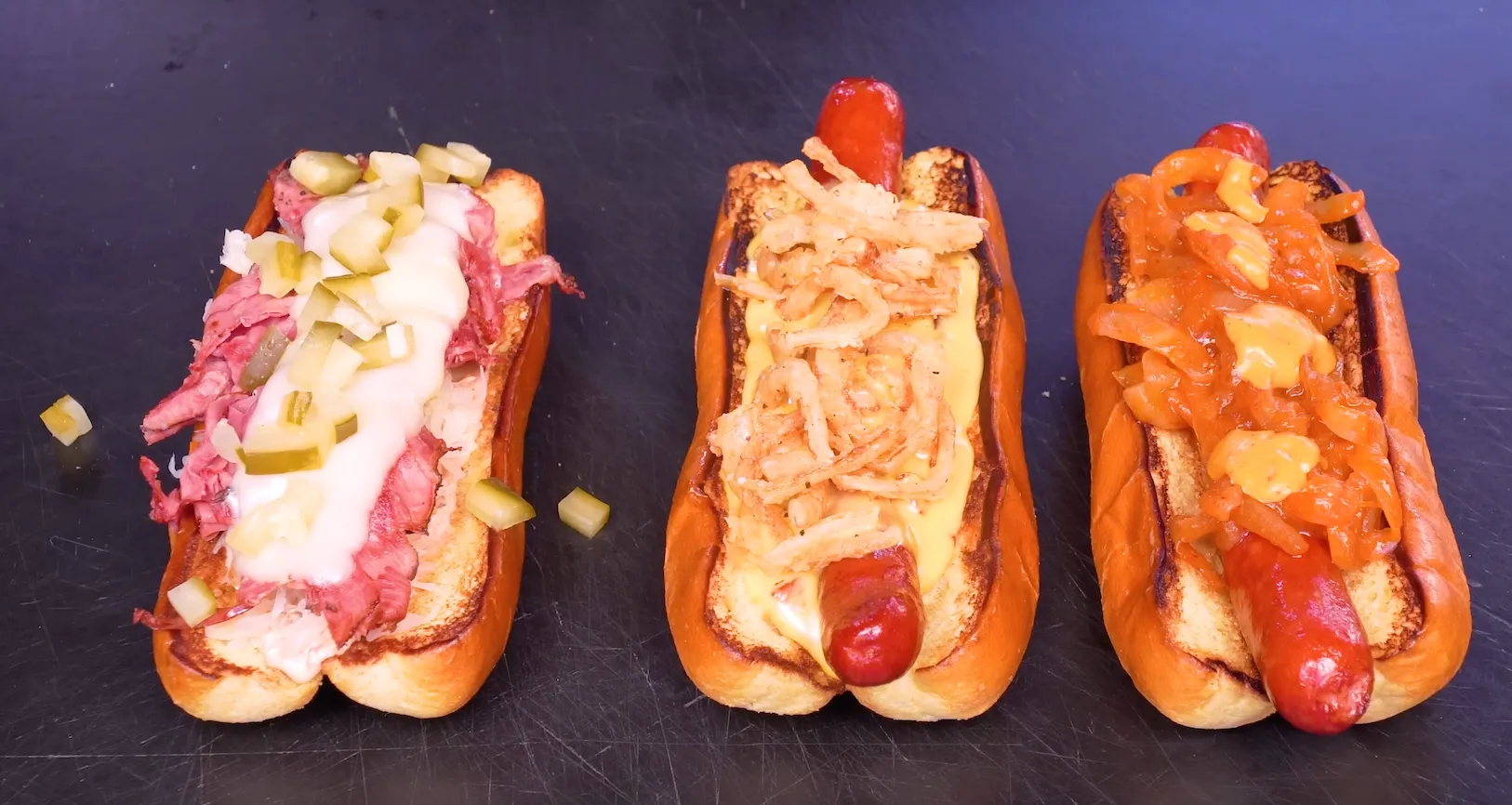 Deep Fried Dogs Recipe from Sam The Cooking Guy